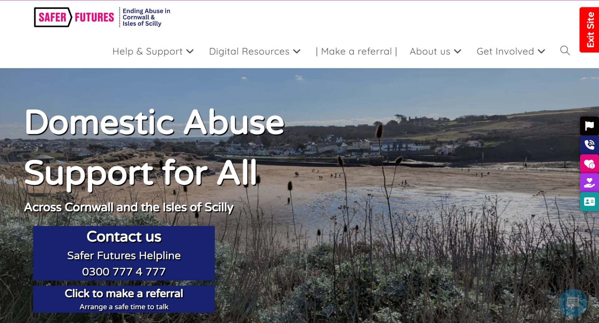 New and Improved Safer Futures Website - Safer Cornwall